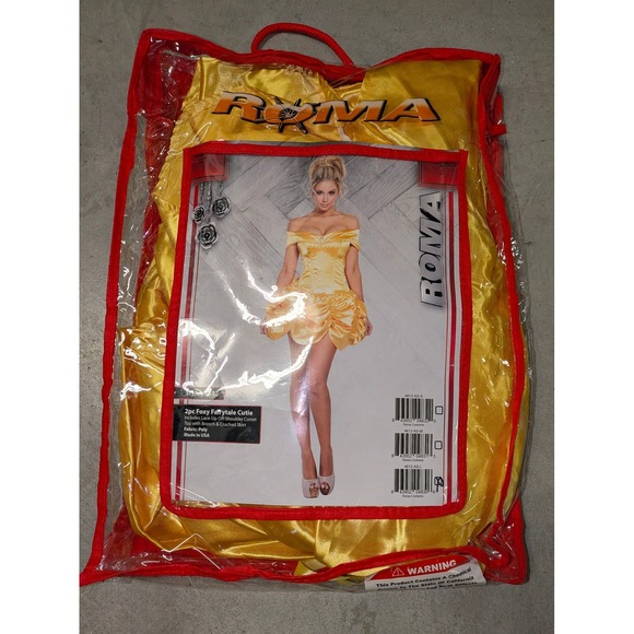 Roma | Dresses | Fairytale Belle Beauty The Beast Roma Costume Size ...